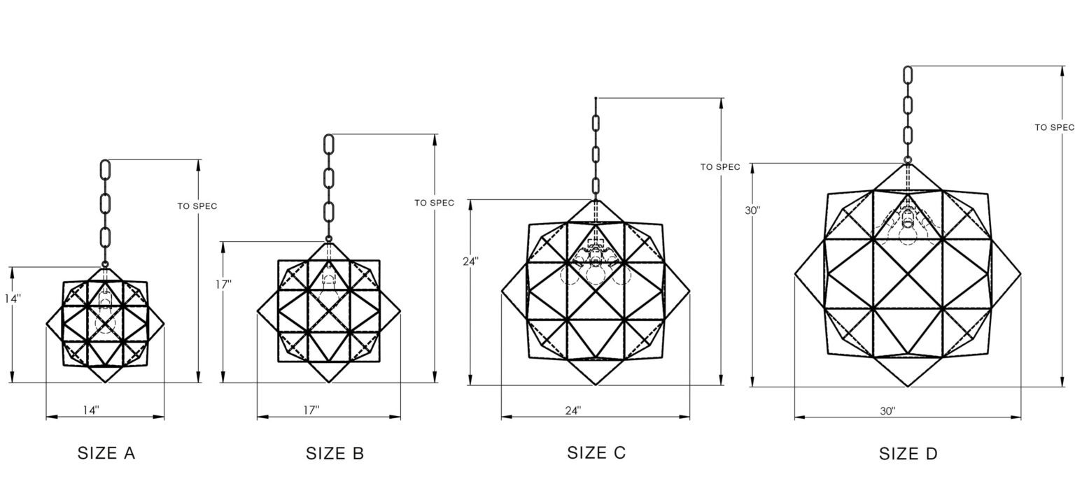 Granada Lanterns Rombus - laviva