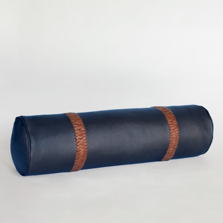 Talabartero Collection Braided Bolster Pillow - l'aviva