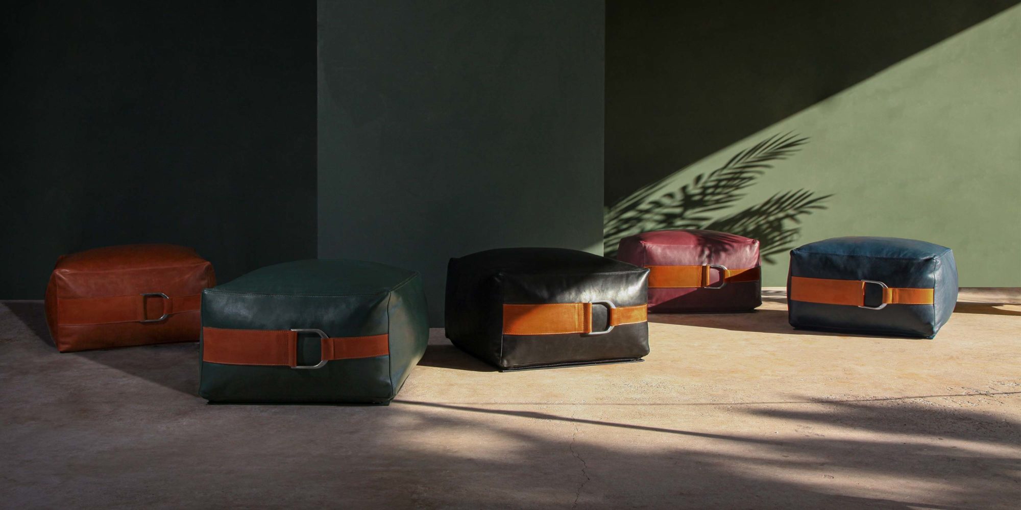 Talabartero Leather Collection - Poufs - l'aviva